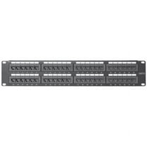 Blcak Box JPM810A-R2 CAT5e Feed-Through Patch Panel - 2U, Unshielded ...