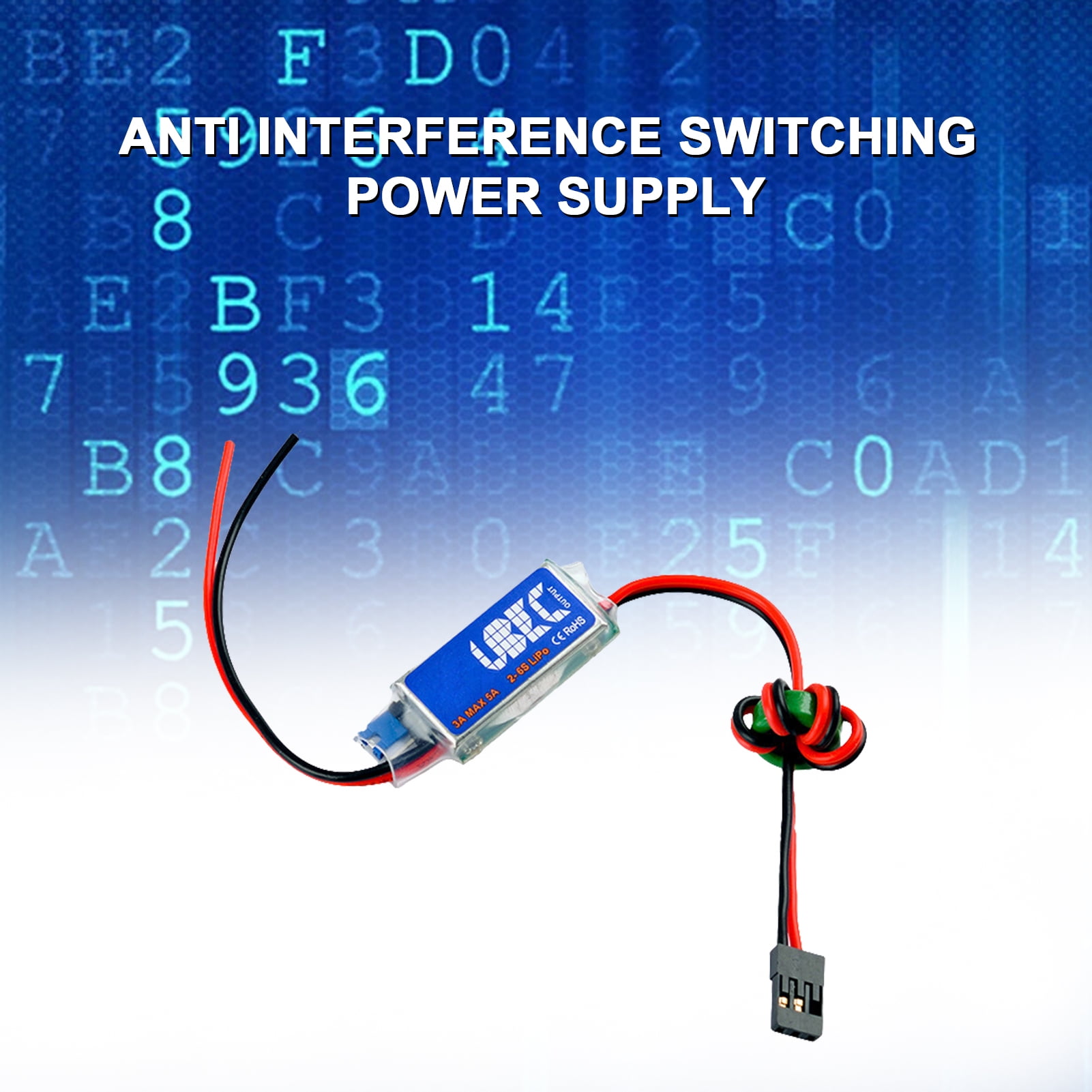 RC UBEC Full Shielding Switch Regulator Anti-interference 3A 5V ESC ...