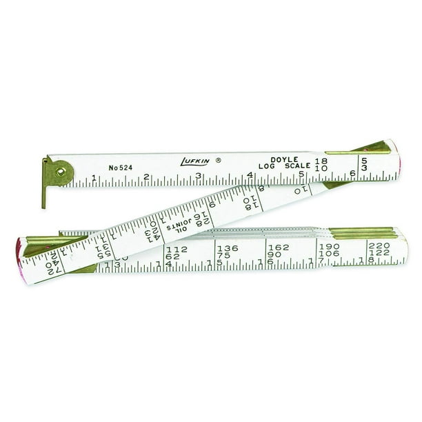 Doyle Log Scale Rulers - 45282 48" wood rule - Walmart.com