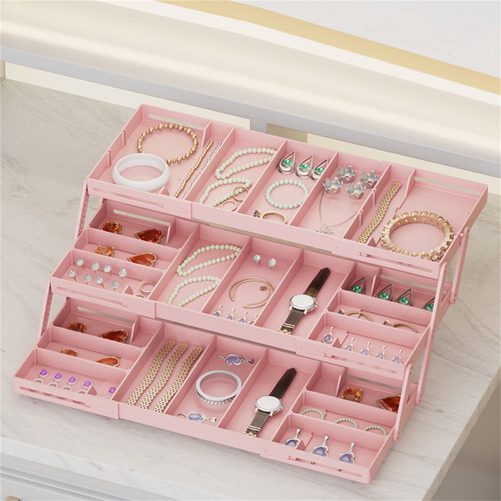 Click here for Yoziaaoa 3 Tier Drawer Organizer  9.84*2.68*5.91 I... prices