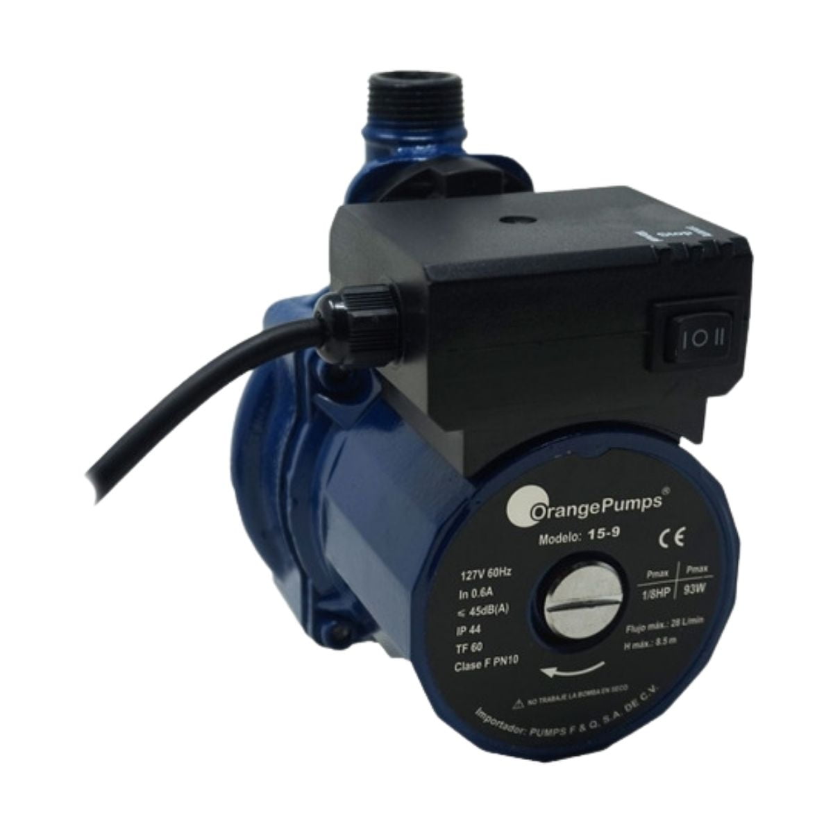 Bomba presurizadora tres potencias modelo P20A Orange Pumps P20A ...