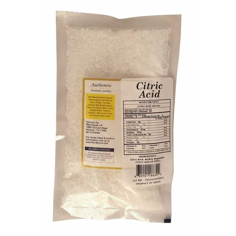 Citric Acid Powder Walmart