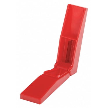 HealthSmart Pill Cutter Tablet Splitter for Small or Large Pills, Red ...