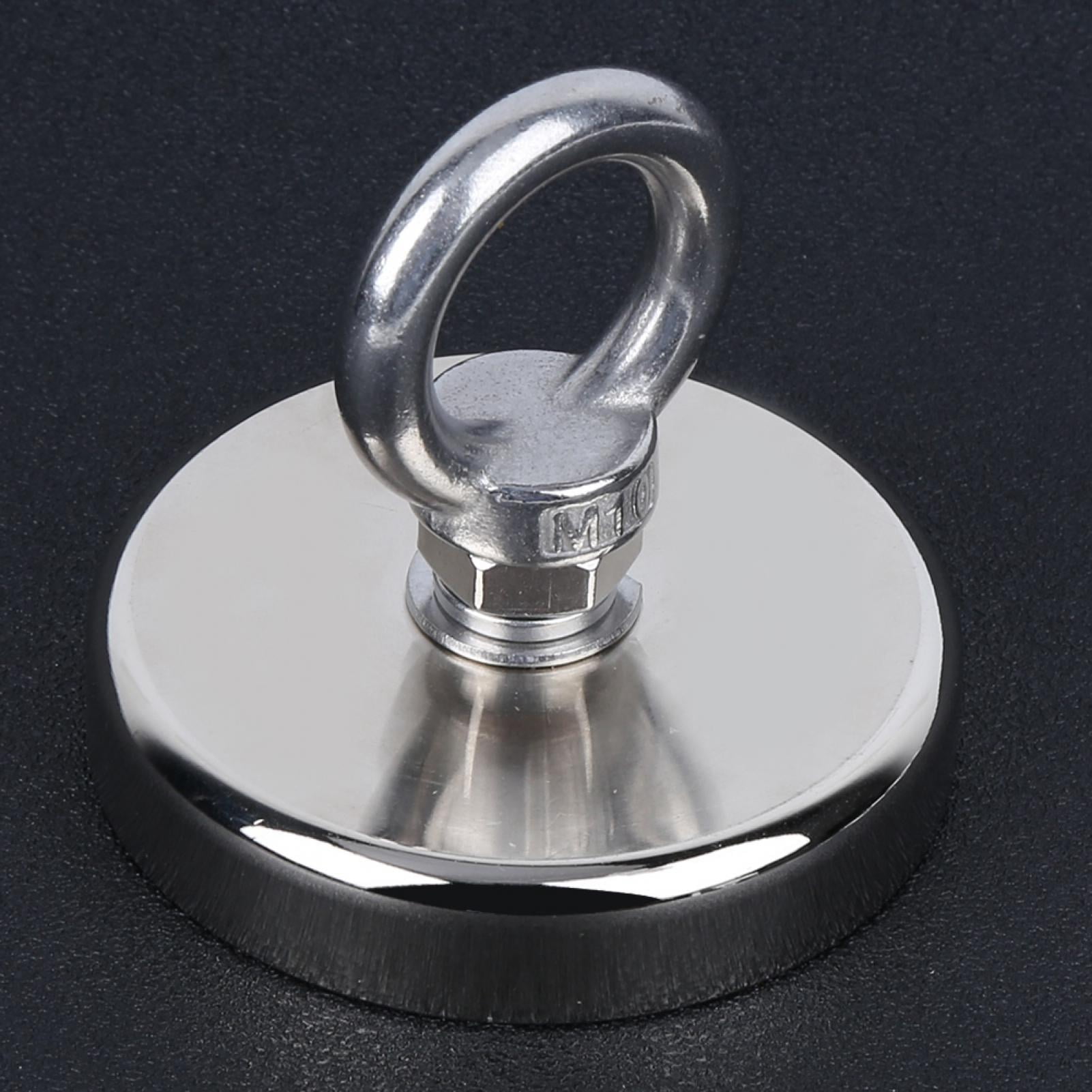D75 Super Powerful Salvage Fishing Magnet, Built-in Female Thread ...