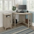 UrbanPro Corner Desk in Washed Gray - Small, Modern, Space-Saving ...