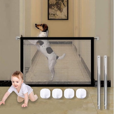 TILIYHELLO Magic Dog Gate,Corridor Safety Fence,Magic Gate,Pet Safety ...