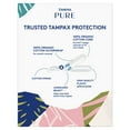Tampax Pure Tampons Regular Absorbency, Unscented, 48 Count - Walmart.com