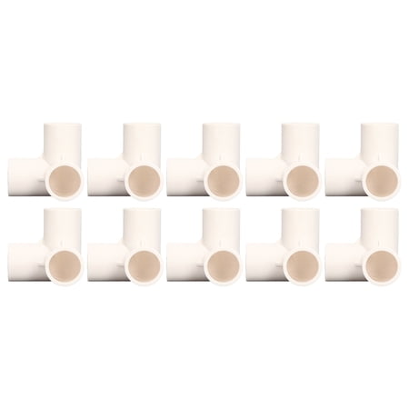 PVC Corner Connector, Easy To Connect 3 Way Pipe Fittings For Indoor ...