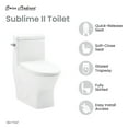 Sublime II One-Piece Round Toilet with Left Side Flush, 10" Rough-In 1.28 gpf - Walmart.com