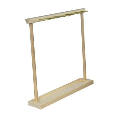 Segolike Wood Display Riser Stand Showcase Fixtures Countertop Jewelry ...