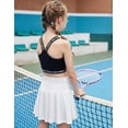 Arshiner Girl's Tennis Skirts with Shorts Athletic Pleated Skirt Workout Performance Skorts with ...