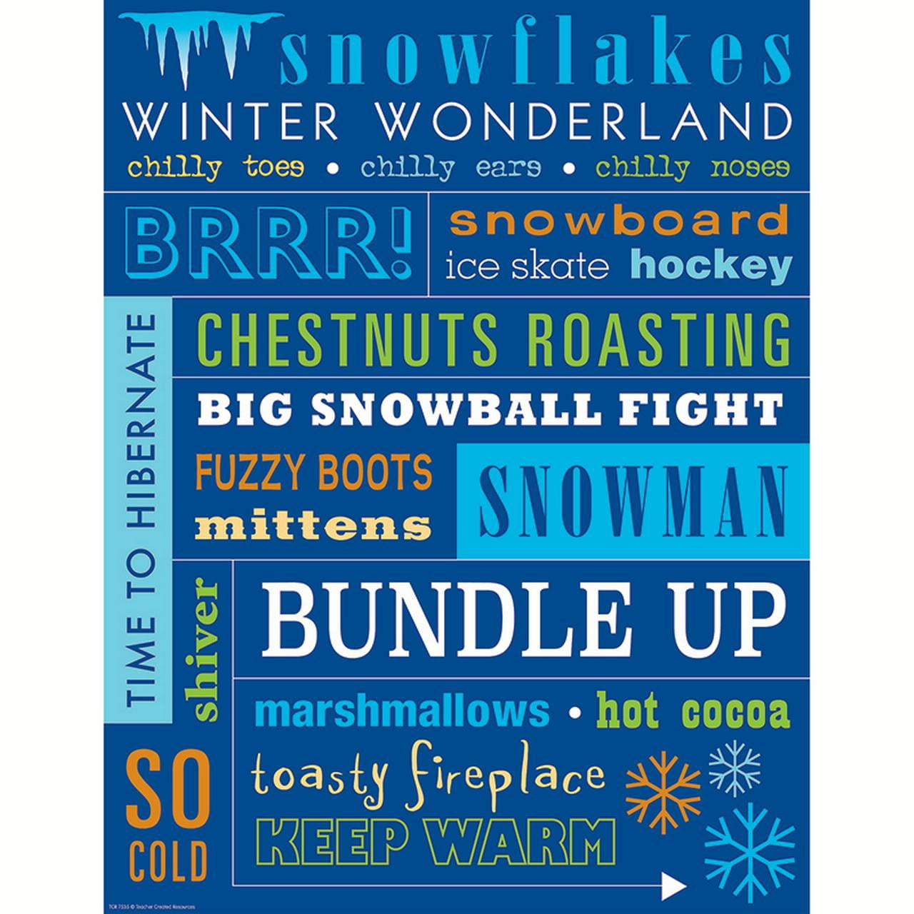TCR7535 - Winter Subway Art Chart by Teacher Created Resources ...
