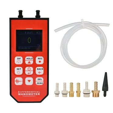 Fieldpiece SDMN6 Dual Port Manometer and Vacuum Pressure Switch Tester ...