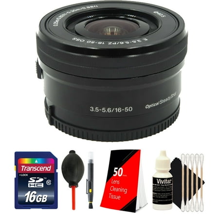 Sony SELP1650 16-50mm Power Zoom Lens and Accessories - Walmart.ca