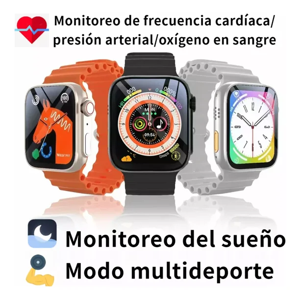 Reloj Inteligente De Frecuencia Cardíaca Y Presión Arterial | Walmart ...