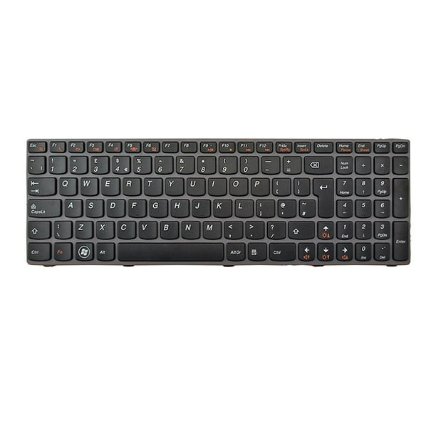 VONKY Laptop Built-in Keyboard PS/2 Interface Wired UK Layout English ...