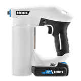 HART 20-Volt Operated Cordless Power Sprayer with 1.5Ah Lithium-ion ...