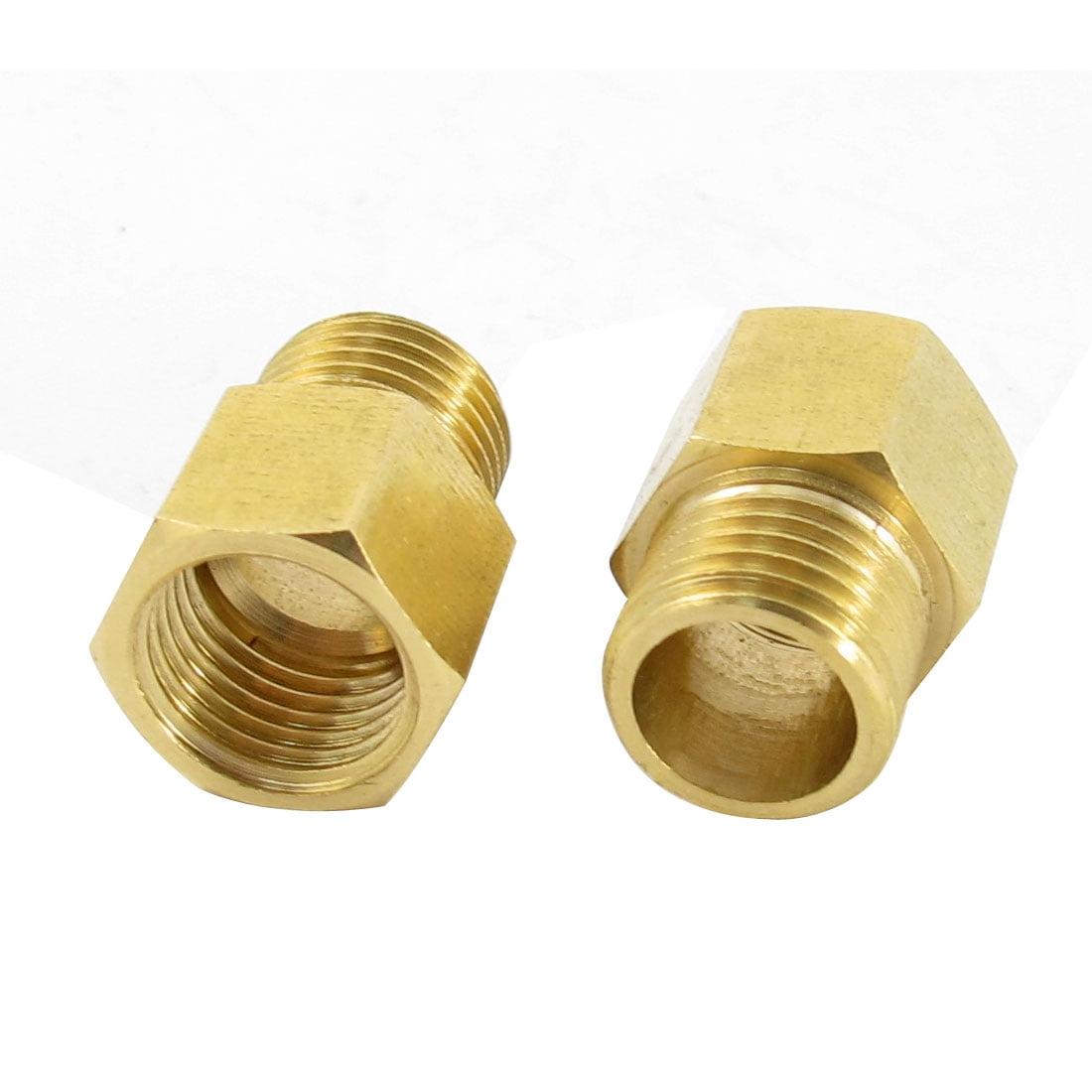 1/4PT Male to Female Threaded Pneumatic Air Pipe Hex Hex Bushing ...