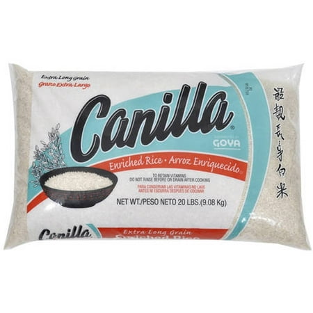 Canilla Extra Long Grain Rice, 20 lbs - Walmart.com