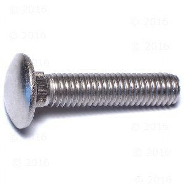 8th Grade Head Bolts 1/2-13X1 3/4 Carriage Bolt Grade 8 Fully Threaded ...