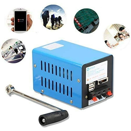 Shikha Hand Crank Generator, Portable Crank Generator Multifunction ...