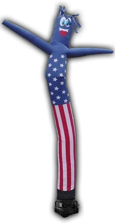 8ft Inflatable Tube Man American Flag - Complete Set with Blower ...