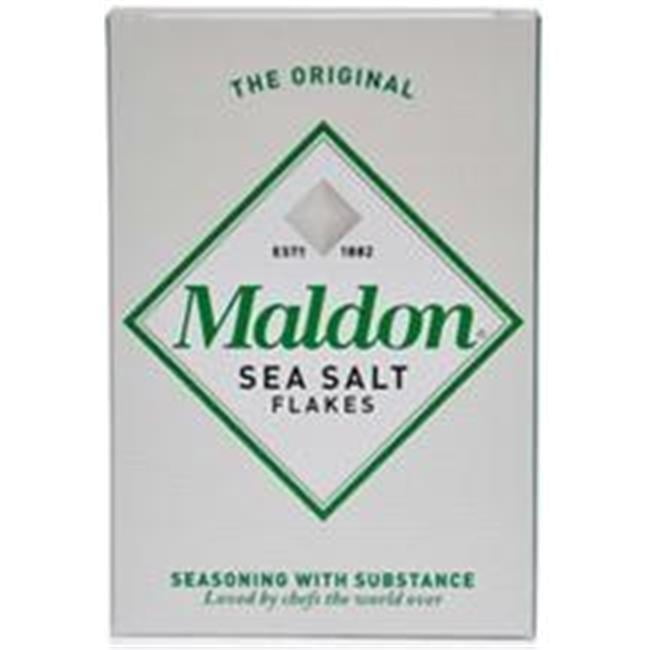Maldon Sea Salt Flakes, Organic Pyramid Crystals (8.5 oz) - Walmart.com
