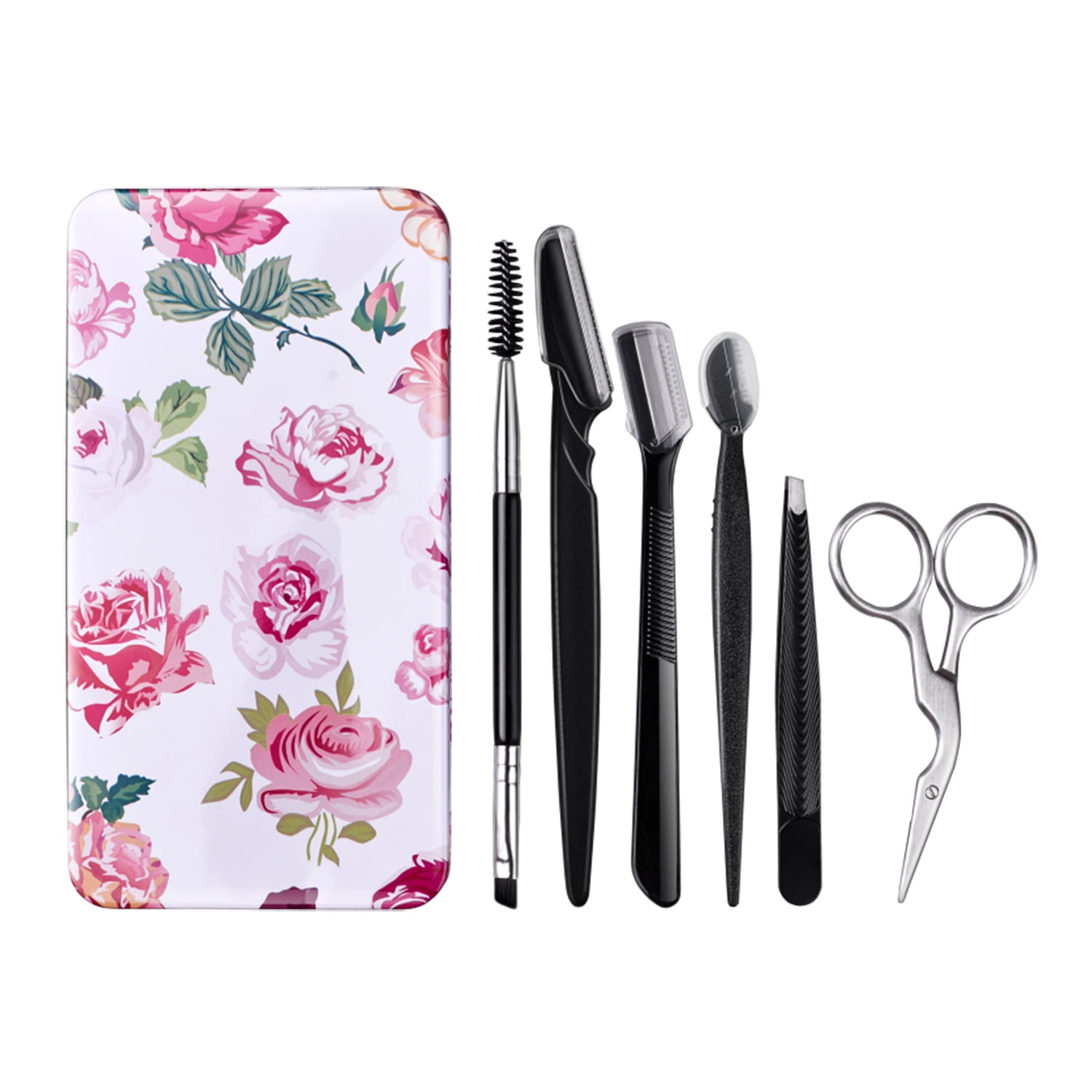 FITDON Eyebrow Grooming Set, Professional Brow Grooming Kits with ...