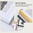 Fun Memories Aluminum Metal Picture Frame 12x16 with Mat for 9x12 ...