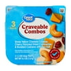 Great Value Craveable Combos Snack Trays with Sharp Cheddar Cheese ...
