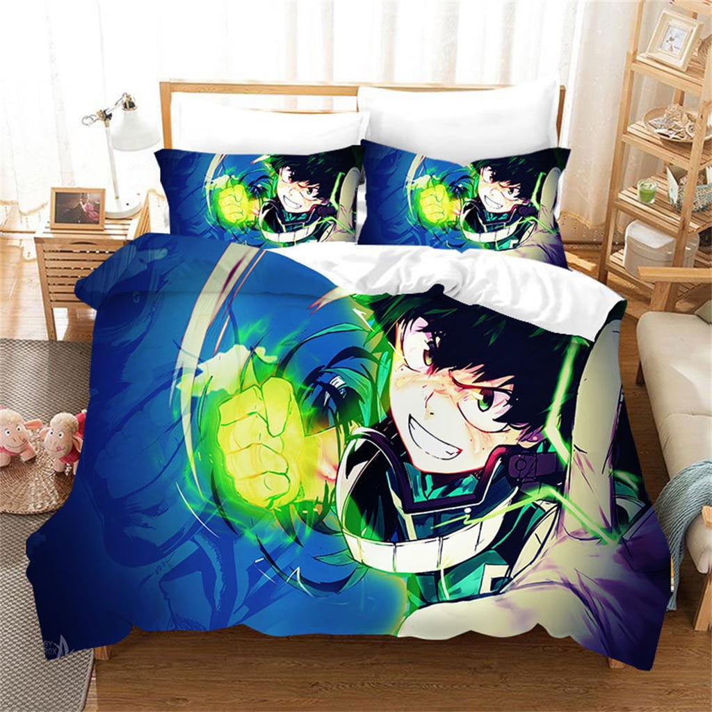 New Cool My Hero Academia Bedding Bed Set Twin Full Queen King Size ...