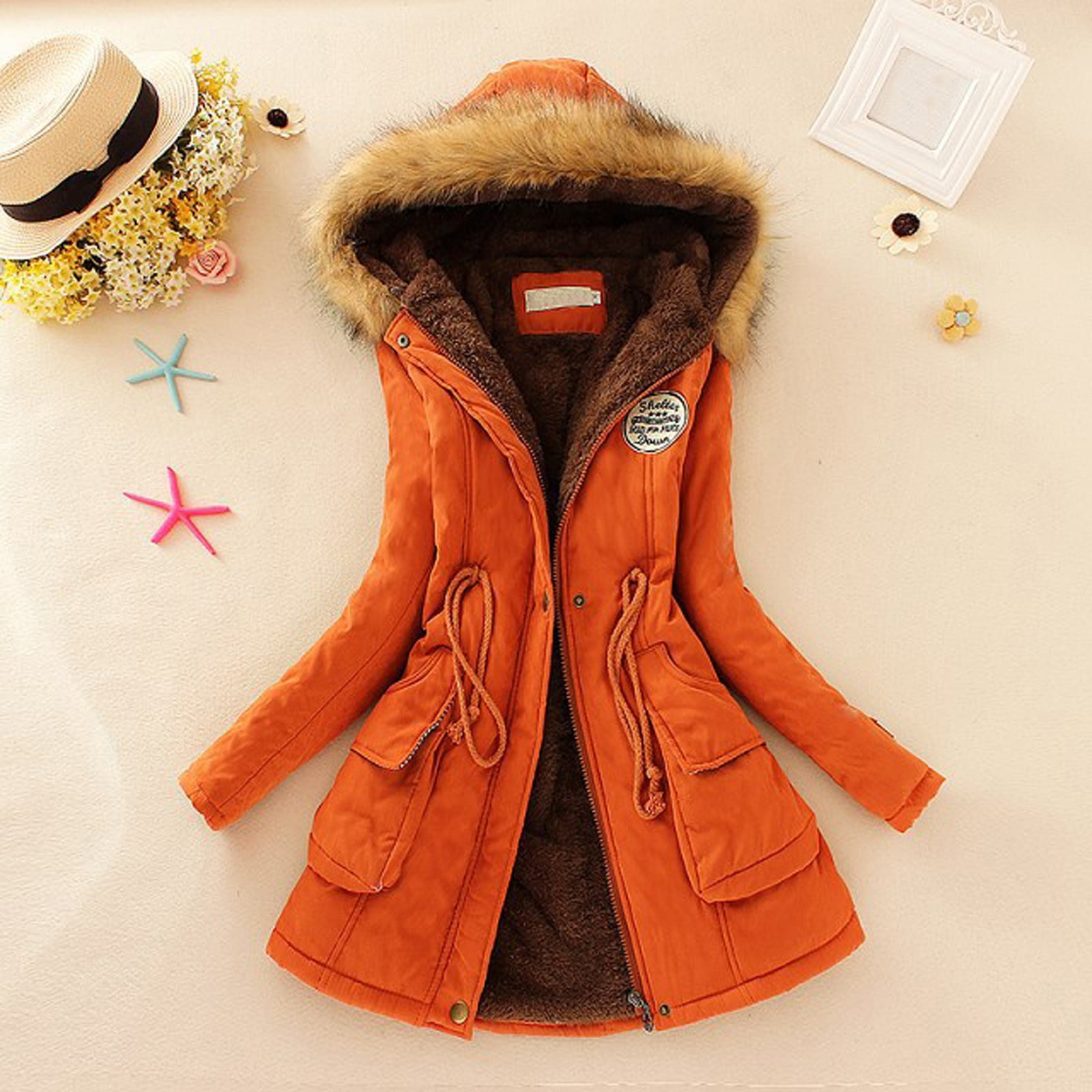 Click here for Smihono Winter Womens Warm Coat Hooded Jacket Slim... prices