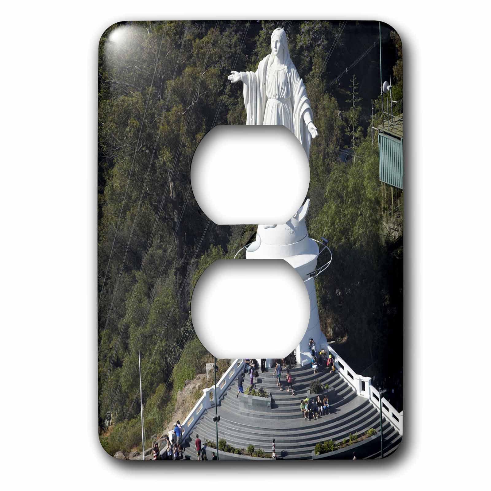 Chile, Santiago, Virgin Mary, Cerro San Cristobal - SA05 DWA0043 ...