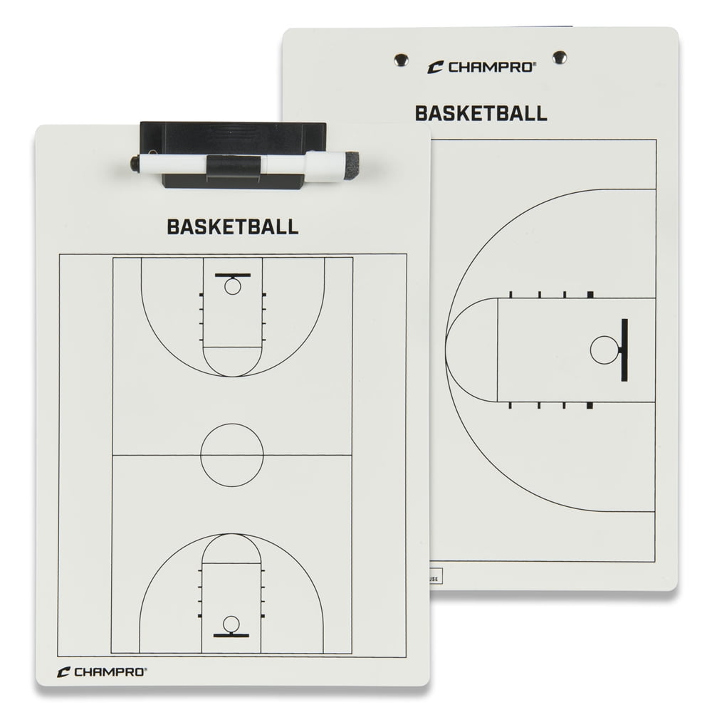 Tabla Anotaciones y Jugadas para Entrenador Basketball 9 x 12 | Bodega ...