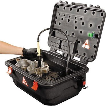 JEGS 81526 Portable 5 Gallon Parts Washer, Heavy-Duty Steel, Water ...