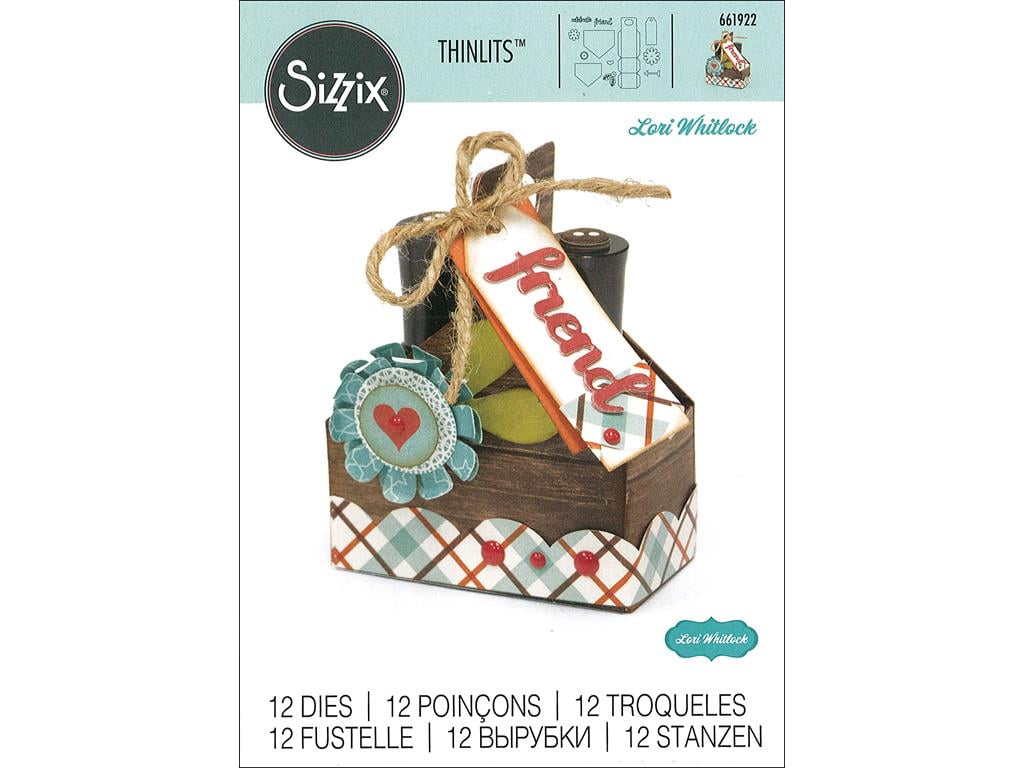 Sizzix LWhitlock Thinlits Die Double Tote - Walmart.com
