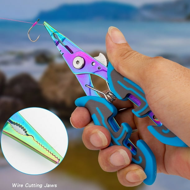 Tobaotwe Multi-Functional Fishing Multitool Hook Remover Stainless ...