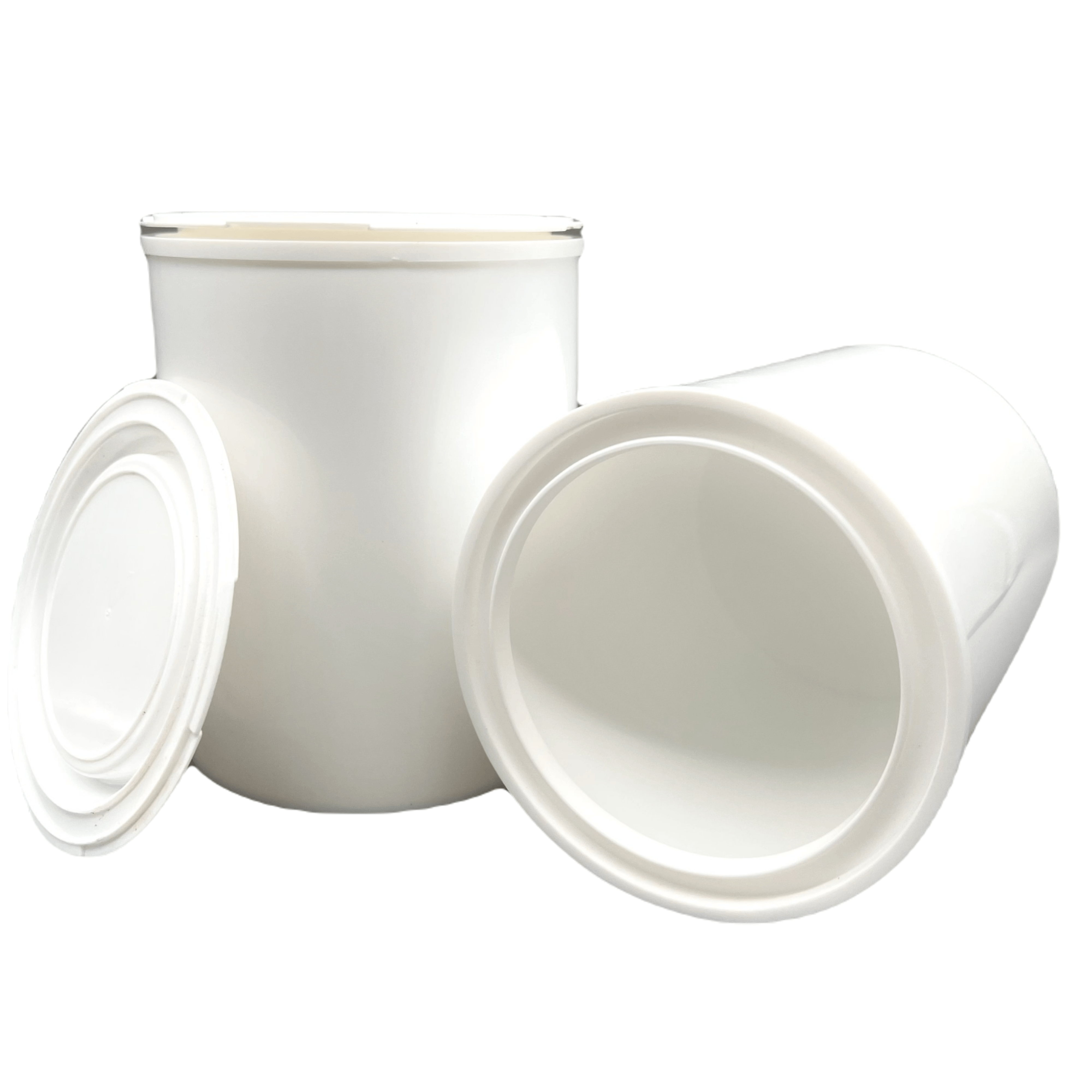 BLYSK White Quart Size Plastic Paint Cans With Lids Paint Arts And BLYSK White Quart Size Plastic Paint Cans With Lids Paint Arts And
