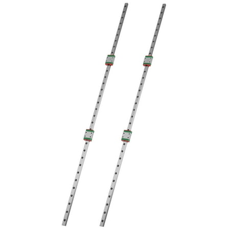 Strong Linear Motion Rail, Linear Guide Rail, With 4 Sliders Db Back-To ...