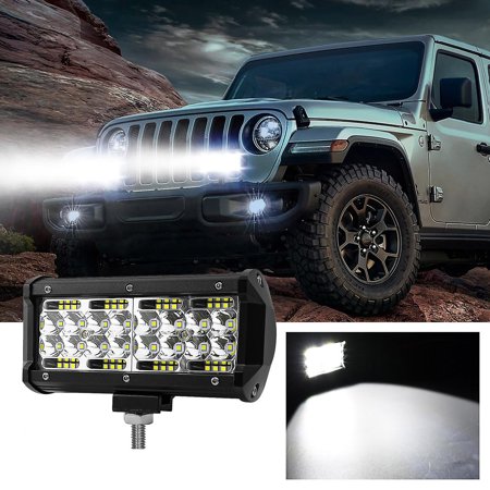 Car Led Work Light Inspection 60w High-power Spotlight Front Bumper ...