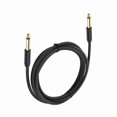 Guitar Instrument Cable 6.35mm 1/4 Inch TS Mono Jack to Jack Audio Cord ...