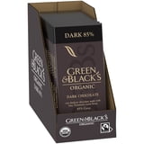 Green & Black's Organic Dark Chocolate Bar, 85% Cacao, 10 - 3.17 oz ...