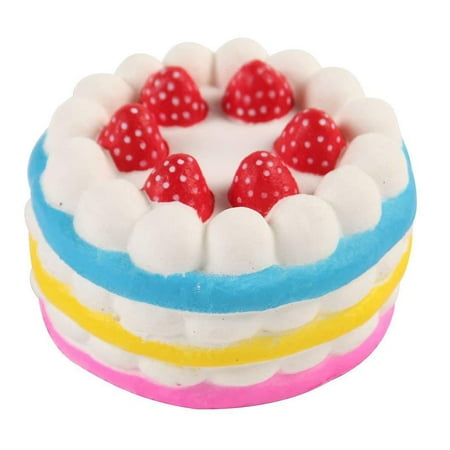 New Jumbo Squishy Unicorn Horse Cake Deer Animal Fruit Cake Popcorn/6 ...