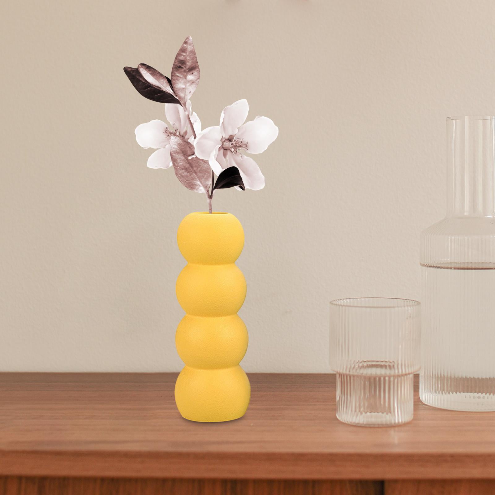 Ceramic Vase Modern Decorative Vase for Dinner Table Centerpiece Living ...