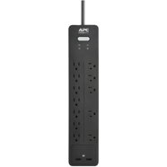 APC 6-Outlet Surge Protector 1080 Joules, SurgeArrest Essential (PE66W ...
