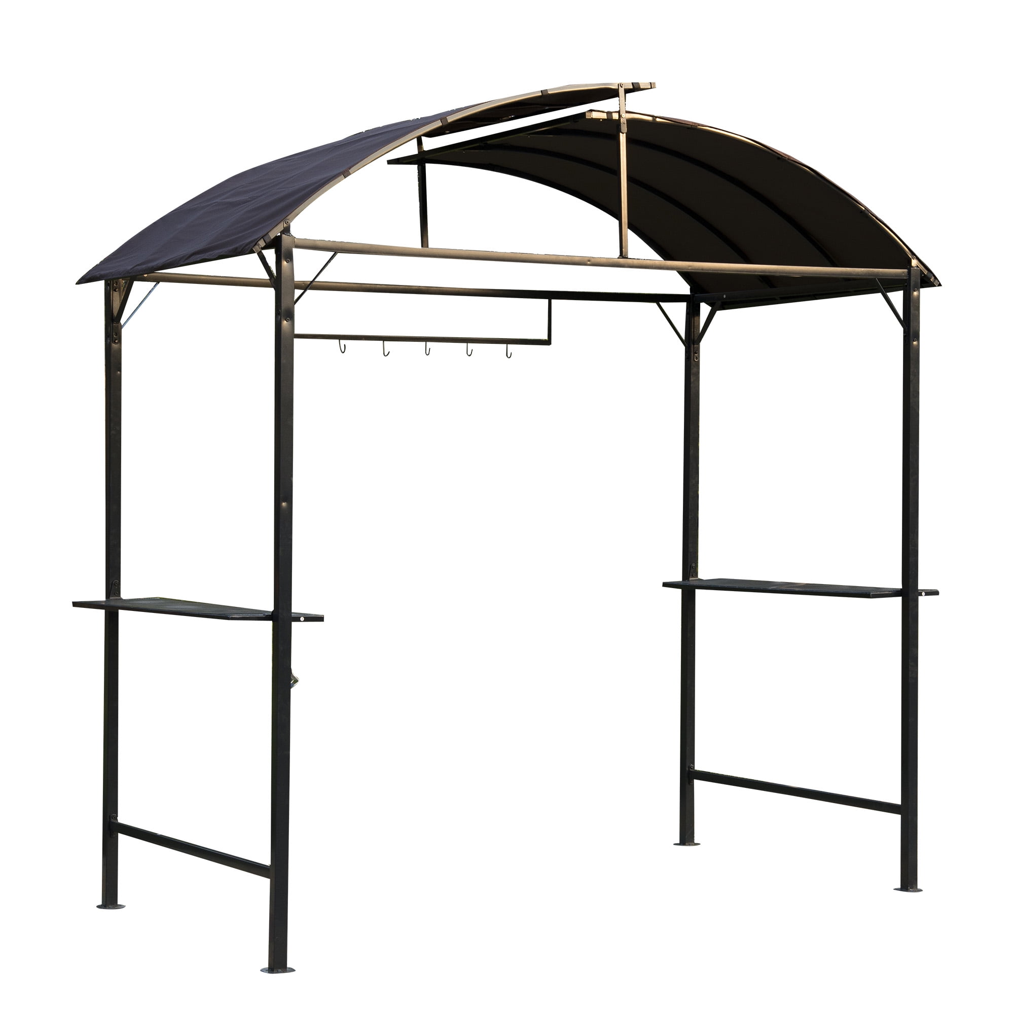 Click here for Outsunny 8x4ft Bbq Gazebo Tent Metal Frame Arch Ca... prices
