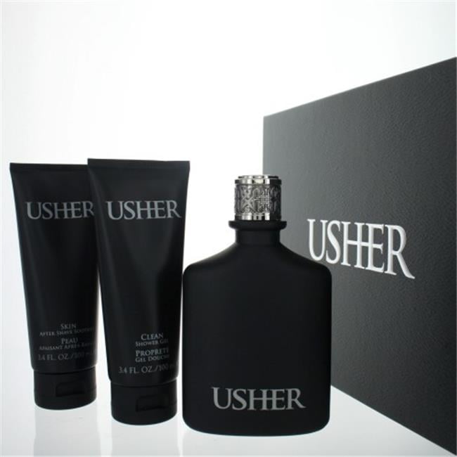 Usher GSMUSHER3PC3.4 Mens Usher Eau De Toilette Spray Gift Set - 3 ...