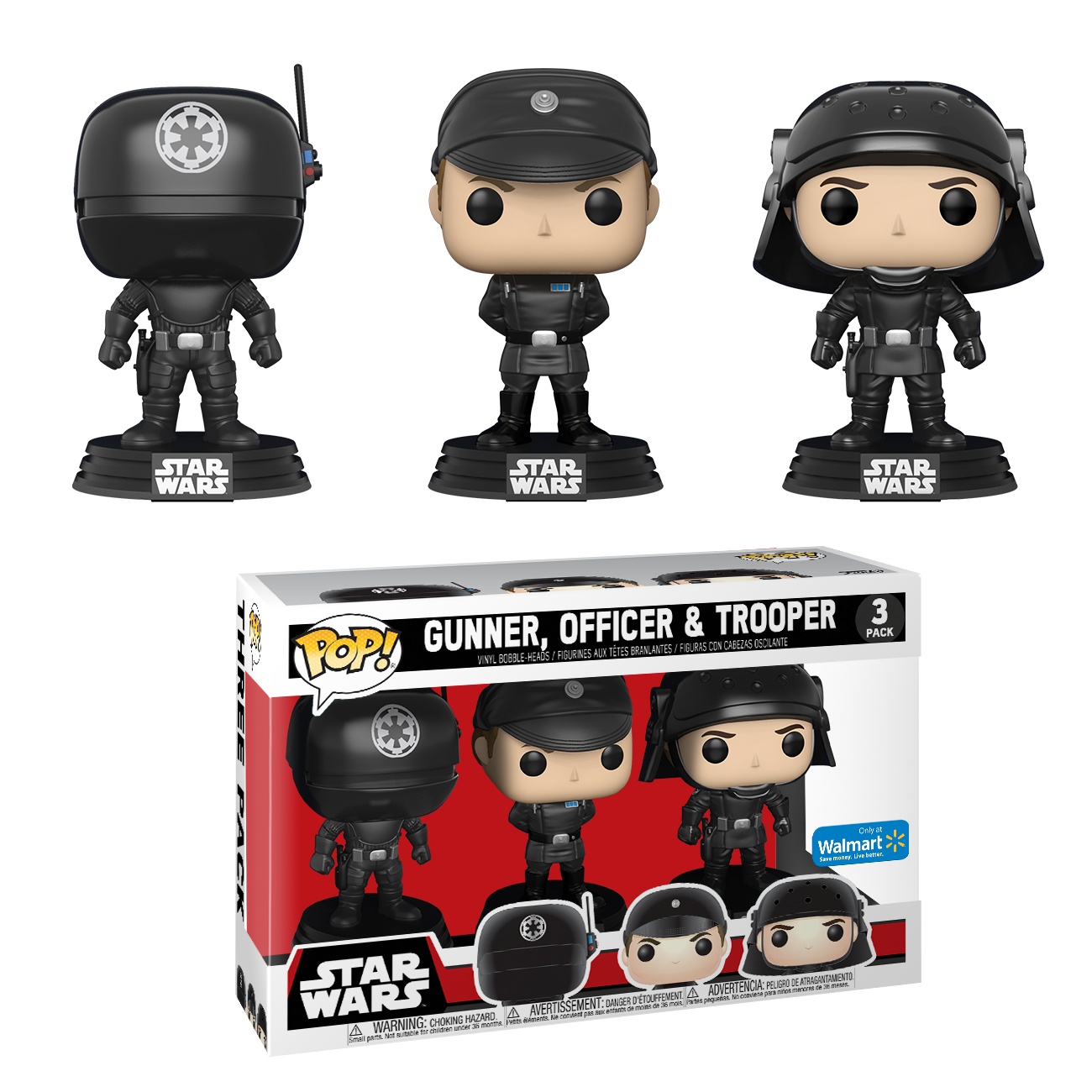Funko POP Star Wars Death Star 3 Pack Walmart