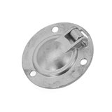 50mm Round Flush Ring Handle Pull Cupboard Floor Door Basement Loft ...