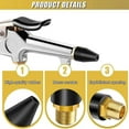 CSYANXING Air Nozzle Tip 35x12mm 3mm Diameter 8CS 18NPT Male For ...